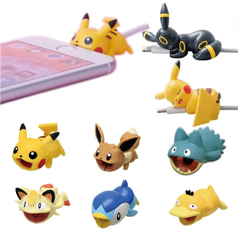 USB Pokémon Cable Protector – Pikachu-Inspired Charger Saver for